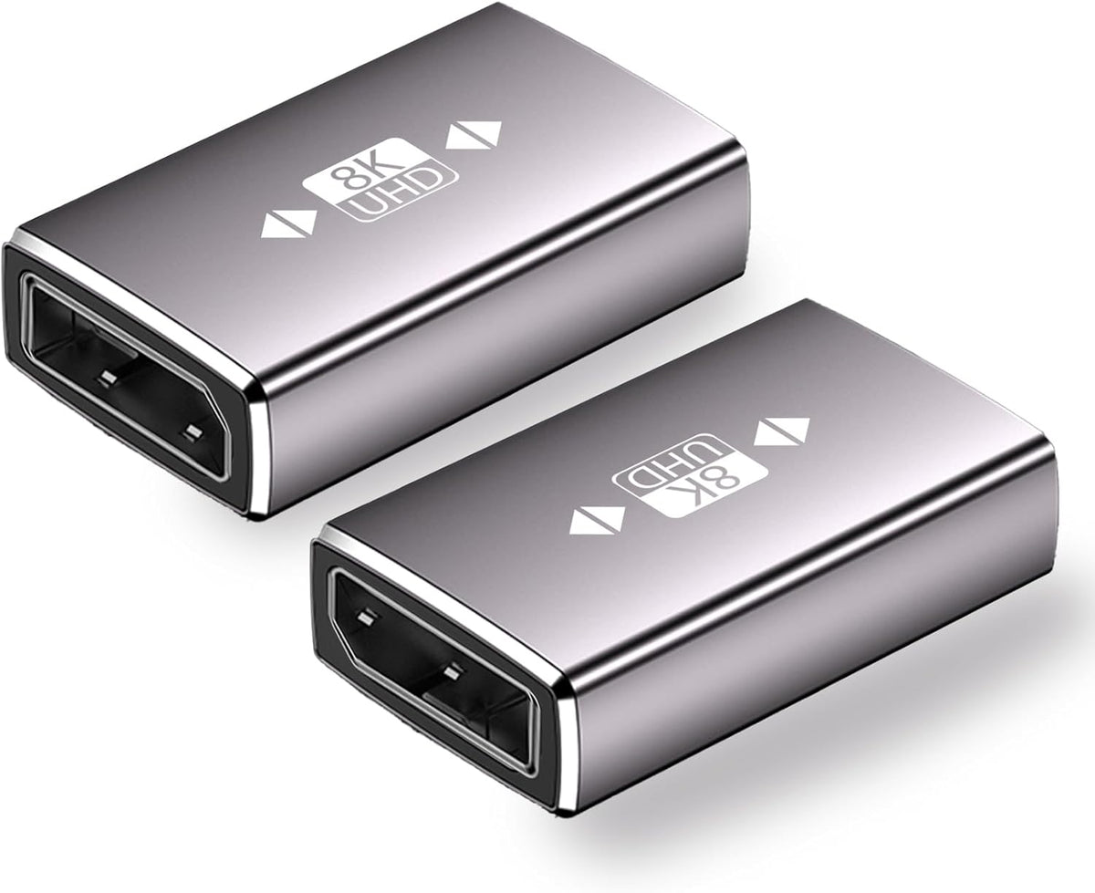 Cyberguys 8K DisplayPort Coupler 2-Pack