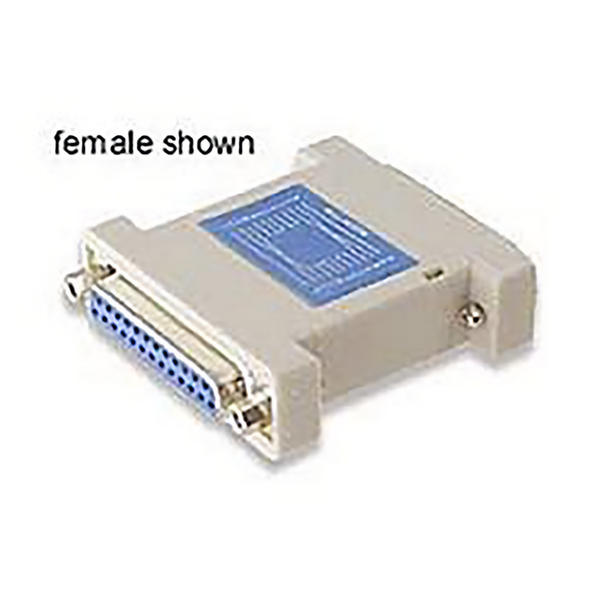 Null Modem Adapter DB25M to DB25F — Cyberguys