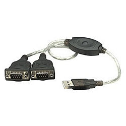 MANHATTAN USB TO DUAL SERIAL CONVERTER — Cyberguys